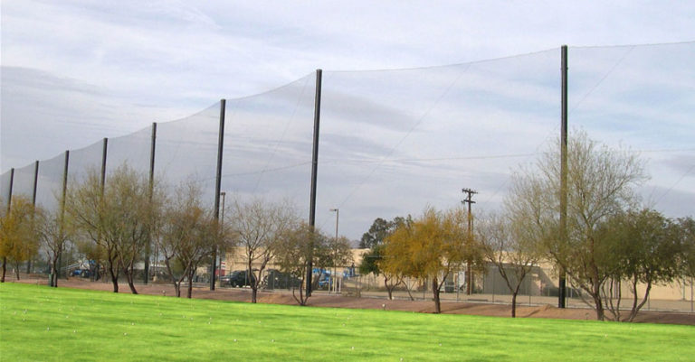Golf Netting Installation - CJ Sport Surfaces